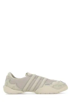 Y-3 YOHJI YAMAMOTO ADIDAS Leather & Textile Regu 2002 Sneaker - White