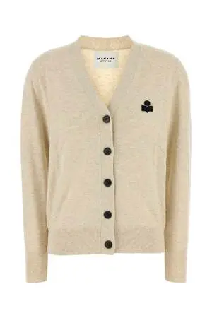 Isabel Marant Étoile Isabel Marant Etoile Karina Cotton-Wool Blend Cardigan Yellow