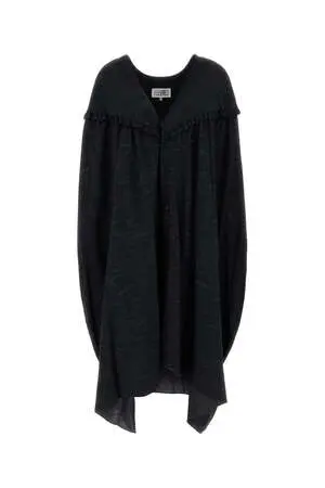 MAISON MARGIELA T-shirt Shirt Dress - Black