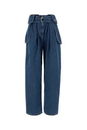 Loewe Wide Leg Denim Jeans