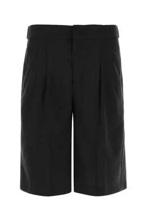 PT TORINO Pt Torino Wool Bermuda Shorts Black