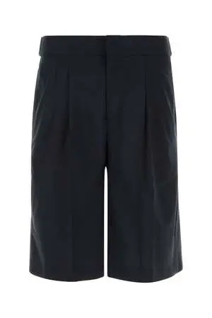PT TORINO Wool Bermuda Shorts - Blue