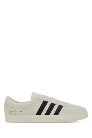 Y-3 YOHJI YAMAMOTO ADIDAS And-3 Suede Gazelle Sneaker - White