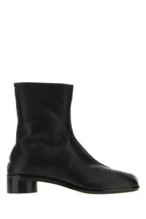 MAISON MARGIELA Tabi Toe Leather Ankle Boots