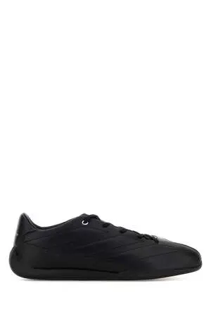 Y3 MERCEDES Two-tone Leather Low-top Sneaker