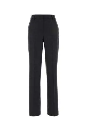 PT TORINO Ambra Wool-blend Straight-leg Pants