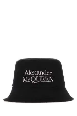 Alexander McQueen Reversible Nylon Hat - Black