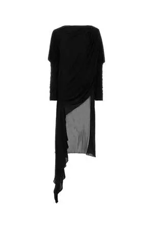 Gucci Draped Crepe Dress
