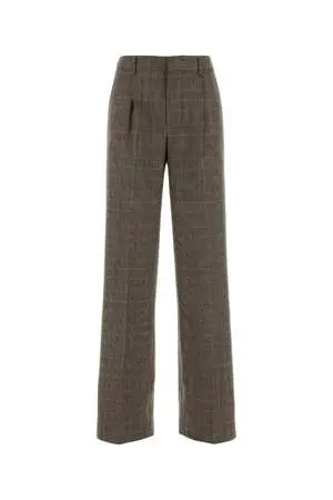 PT TORINO Embroidered Wool-blend Lola Pants