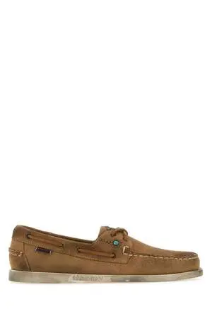 SEBAGO Portland Flesh Out Suede Loafers - Camel