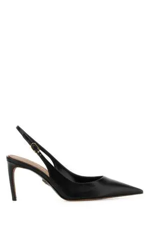 Dolce & Gabbana Devotion 75 Leather Pumps With 7.5 Cm Heel - Black