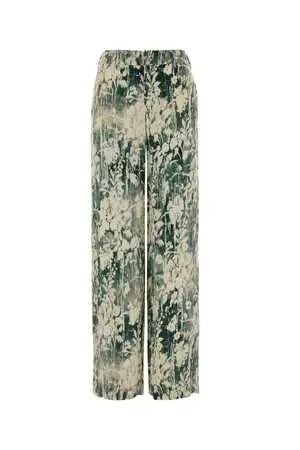 PT TORINO Satin Wide-leg Pants