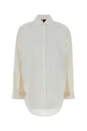 Loewe Poplin Button-front Shirt For - White