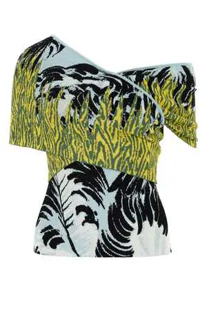 Bottega Veneta Embroidered Jacquard Top