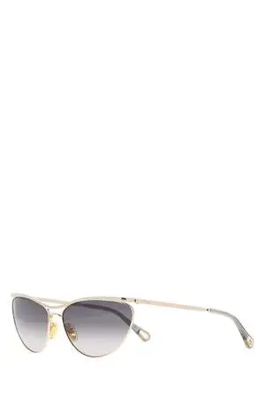 Chloé Metal Uma Sunglasses - Gold