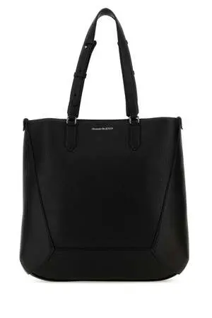 Alexander McQueen Medium Edge Shopping Handbag For - Black