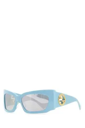 Gucci Acetate Sunglasses With Metal Accents