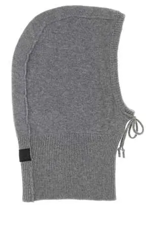MAISON MARGIELA Ribbed Wool Blend Balaclava - Grey
