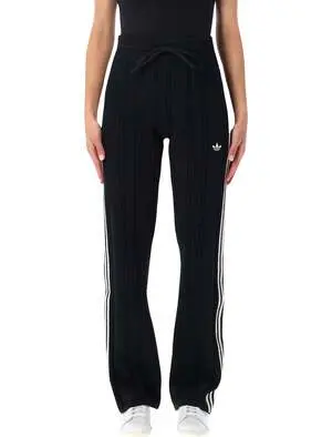 ADIDAS ORIGINALS Knit Wide-leg Track Pants - Nero