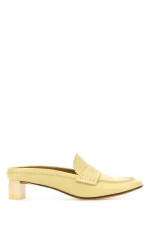 MAISON MARGIELA Leather Flat Pump With 4 Cm Heel