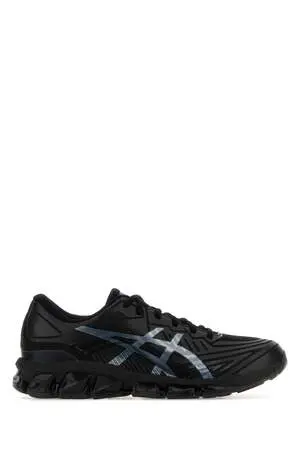 Asics Black Nylon Lace-up Sneakers