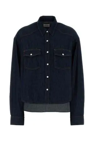 Khaite Denim Grenon Shirt - Blue
