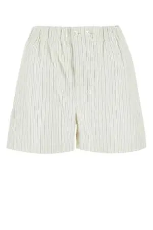 Bottega Veneta Printed Leather Shorts