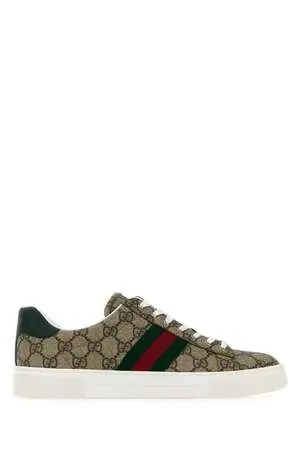 Gucci GUCCI GG Supreme Fabric Ace Sneaker Printed