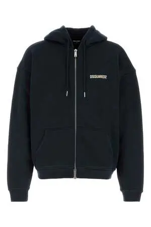 Dsquared2 Cotton-blend Crewneck Sweatshirt - Blue
