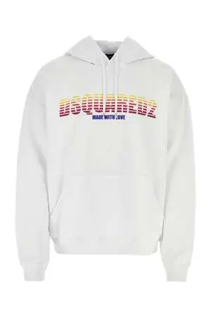 Dsquared2 Cotton Sweatshirt - White