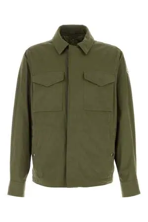 Moncler Utility Jacket In Polyester-cotton-nylon Blend