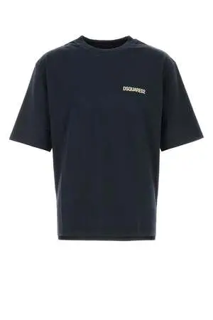 Dsquared2 Cotton Crewneck T-shirt - Blue