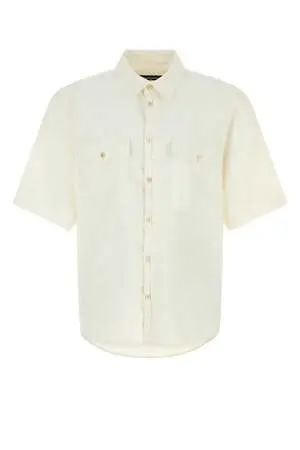 Dsquared2 Linen Button-front Shirt - White