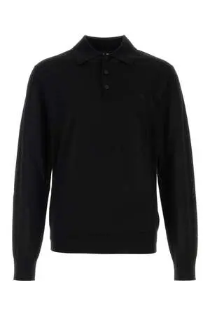 Dsquared2 Wool Polo Shirt - Black