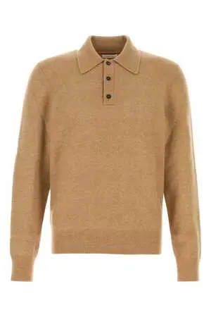 FERRAGAMO Stretch Polo Shirt In Silk-blend Knit