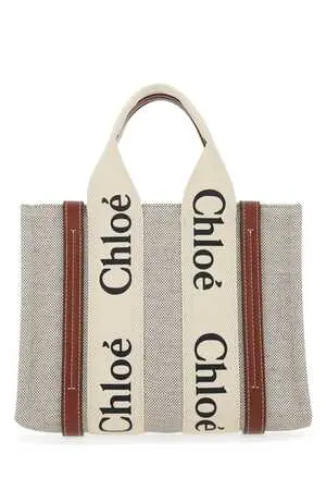 Chloé CHLOE Woody Shopping Handbag Multicoloured
