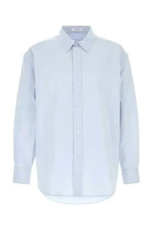 THE ROW Granada Poplin Shirt - Light Blue