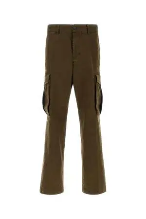 Dsquared2 Loose Stretch Cotton Cargo Pants - Green