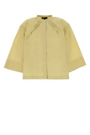Soeur Oversized Cotton-blend Shirt - Green