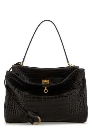 Balenciaga Rodeo Leather Handbag