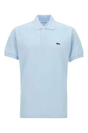 Lacoste Piqué Polo Shirt In Pastel - Light Blue