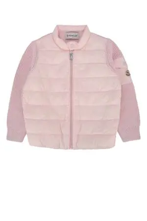 MONCLER JR Zip-up Knit Cardigan
