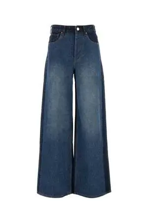 Camilla And Marc Palma Wide-leg Panelled Denim Jeans