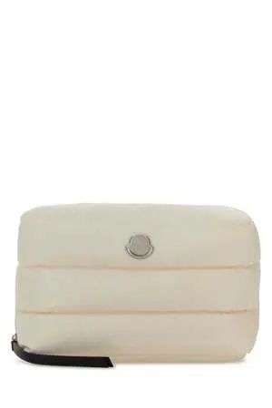 Moncler Mini Fabric Beauty Case 26cm - White