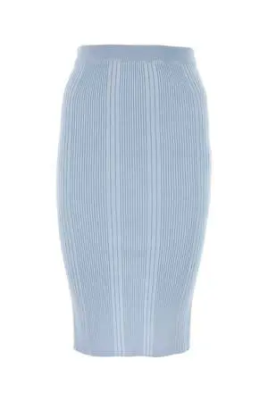 Bottega Veneta Ribbed Knit Midi Skirt