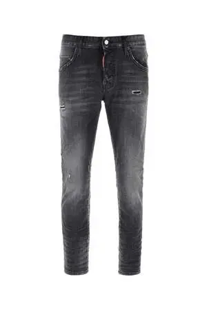 Dsquared2 Stretch Denim Skater Jeans - Grey