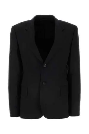 Balenciaga Wool Blazer For - Black