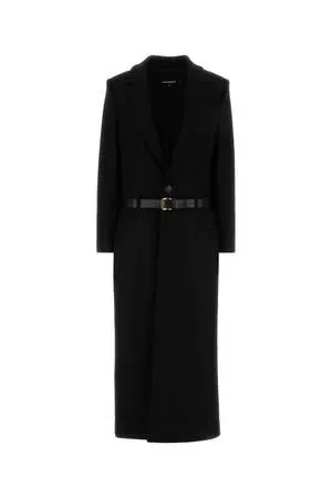 Dsquared2 Stretch Wool Blend Jacket - Black