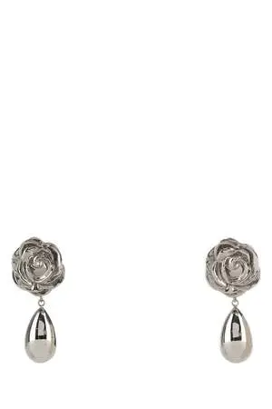Magda Butrym Mini 3 Cm X 6 Cm Metal Earrings - Silver