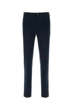 PT TORINO Stretch Cotton Tailored Trousers - Blue